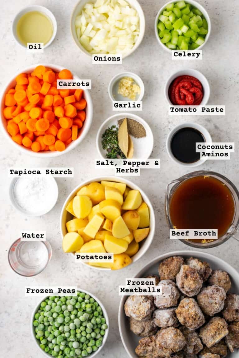 Hearty Meatball Stew - Well Fed Baker