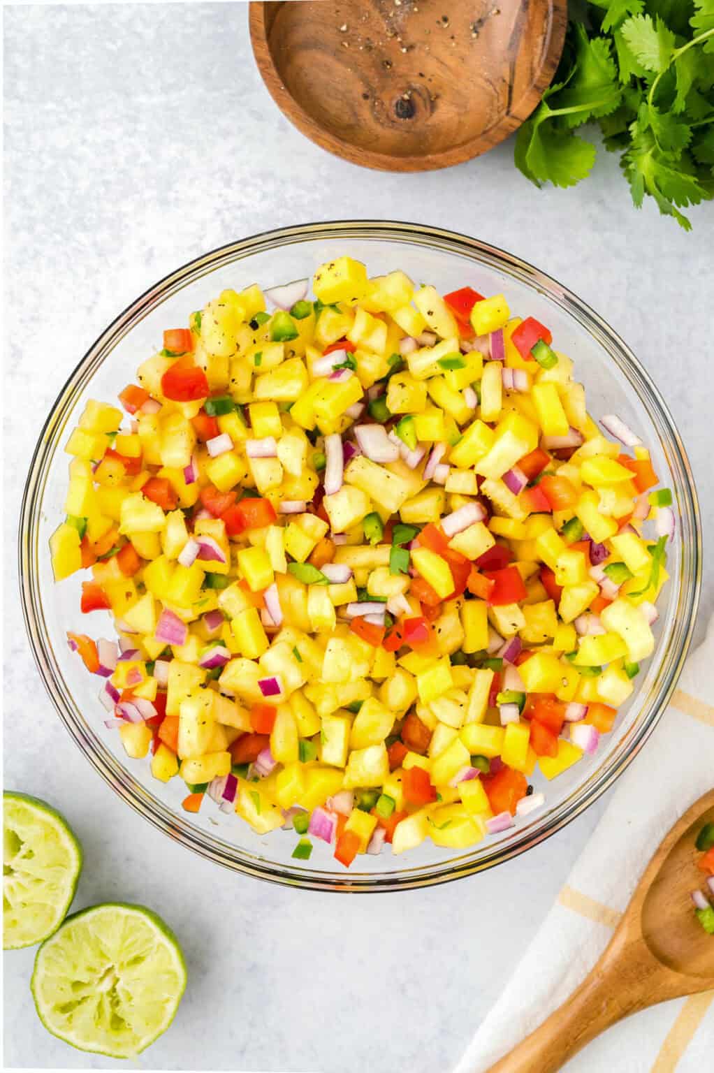 Pineapple Mango Pico De Gallo - Well Fed Baker