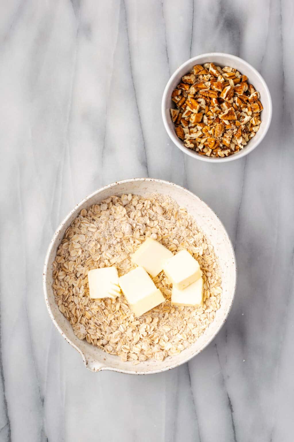 Oatmeal Crumble Topping for Pie - Well Fed Baker