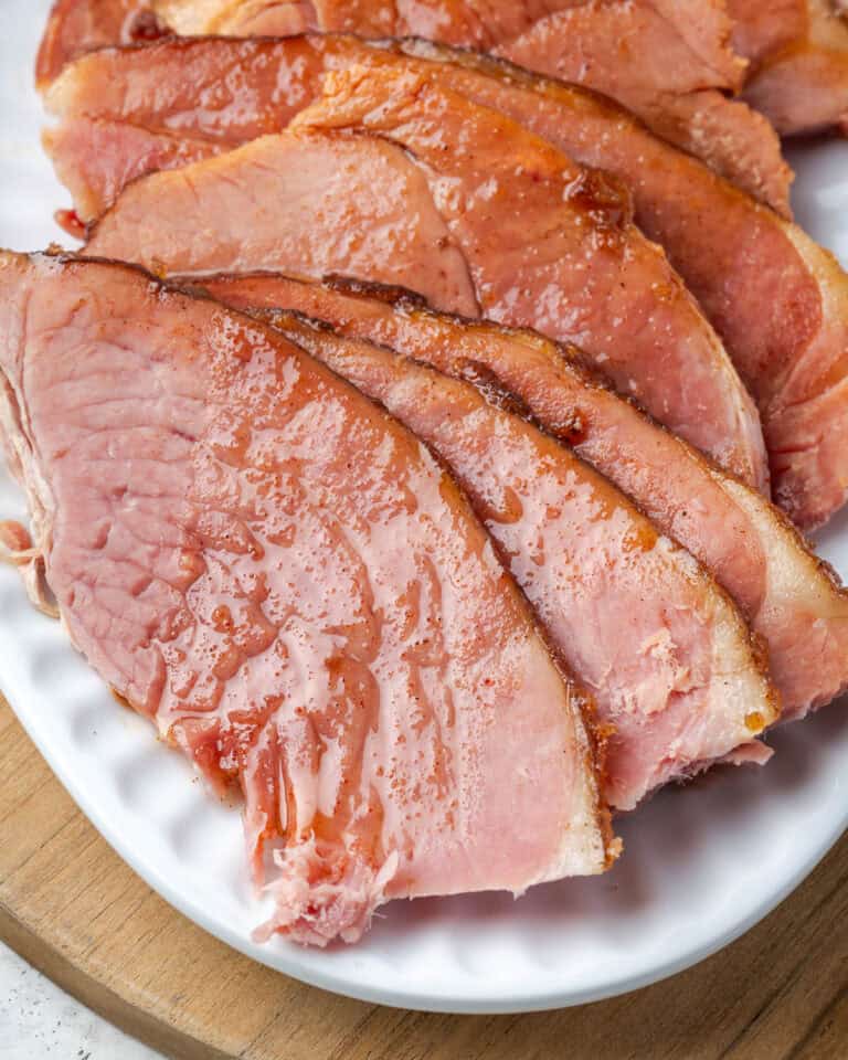 Honey Glazed Dutch Oven Ham - Well Fed Baker